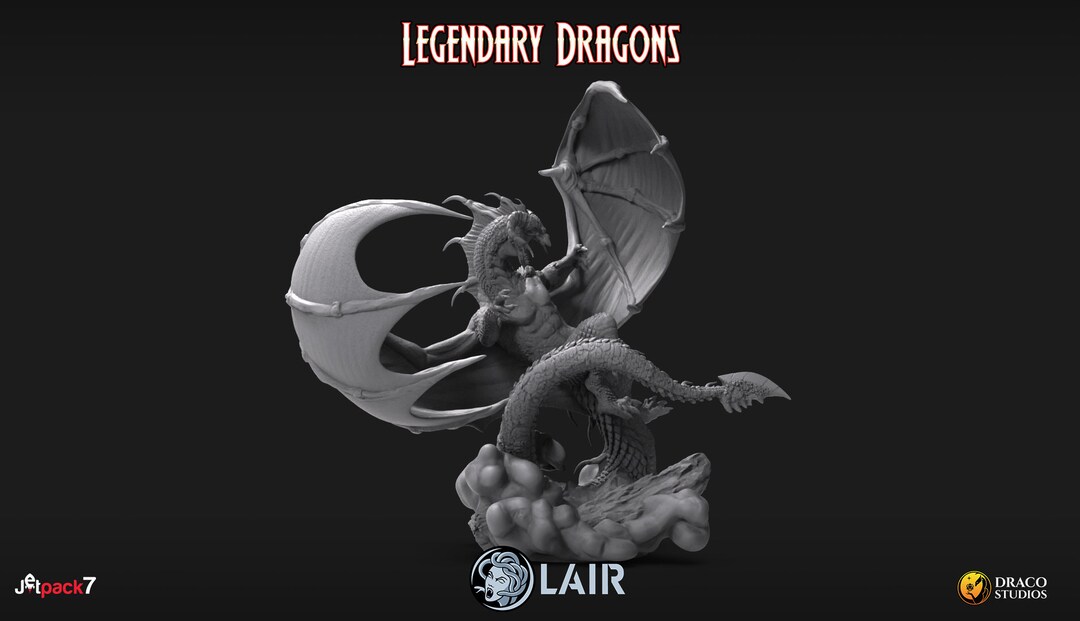 Kur - Legendary Dragons (lair [draco Studios] / Jetpack 7) - Etsy