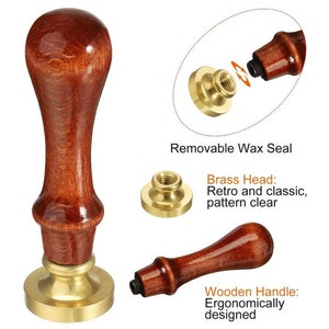 Script Letter Sealing Wax Stamps, Letter Wax Seal Stamps, Custom ...