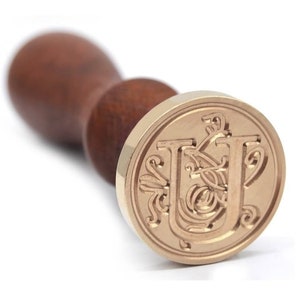 Script Letter Sealing Wax Stamps, Letter Wax Seal Stamps, Custom ...