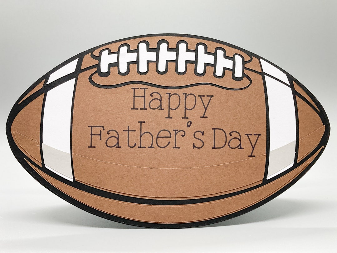 Football Fathers Day Card, Sports Fathers Day Card, Dad’s Day Card ...