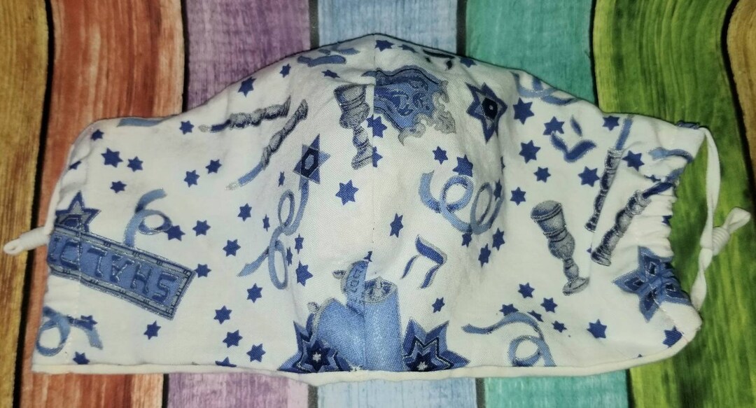 Shalom Star of David Face Covering Mask One Size Fits Most for Adult ...