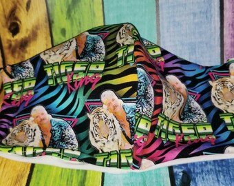 Tiger King Face Mask | Etsy