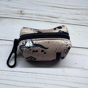 Western Print Poop Bag Holder, Walk Wear, Ruff Life Clothing Co., Tan ...