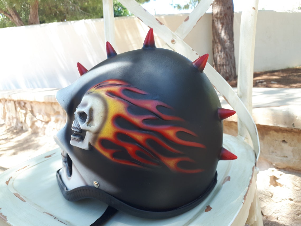 Skull Mask Helmet. Full Head Skull Helmet. Custom Helmet. Role - Etsy