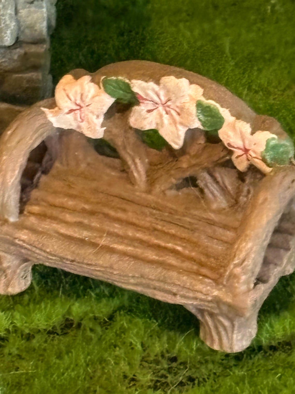 Fairy Garden Cobblestone Church/chapel, With Thatched Roof-great for ...