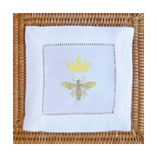 Bee Cocktail Napkin - Etsy