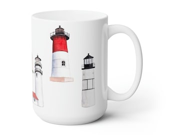 Cape Cod Landmark Mug 15oz. Cape Cod Map Mug - Etsy