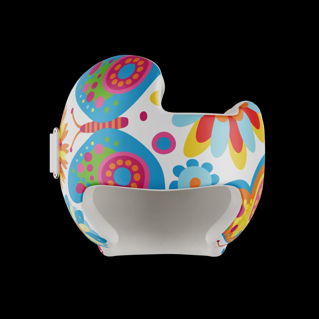 Colorful Floral Baby Helmet Wrap | Retro Flower Doc Band Wrap | Bright ...