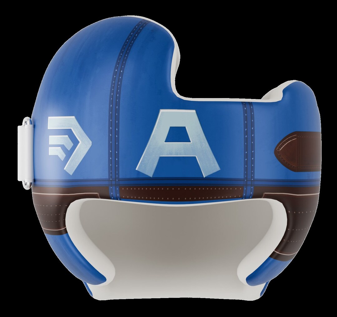 Hand Painted Customized Doc Band Wrap, Personalized Name, Helmet ...