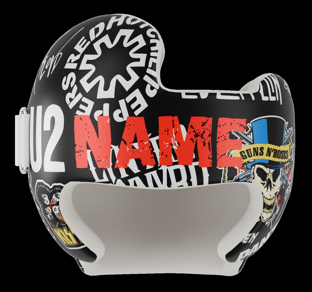 Customized Doc Band Wrap for Flat Head, Helmet Decoration for Boys and ...