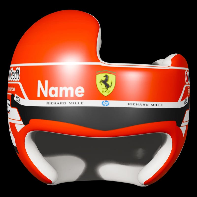 Ferrari Helmet Kids - Etsy