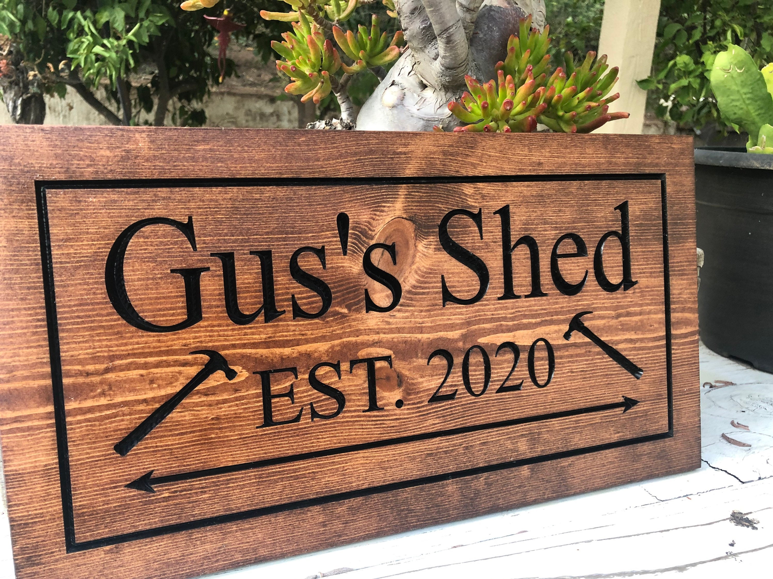 Workshop Wood Shop Garage Sign Rustic Vintage Style Sign - Etsy