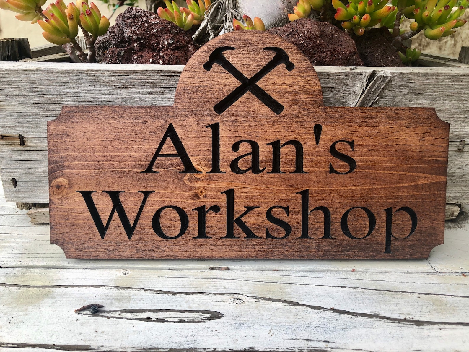 Workshop Wood Shop Garage Sign Rustic Vintage Style Sign - Etsy