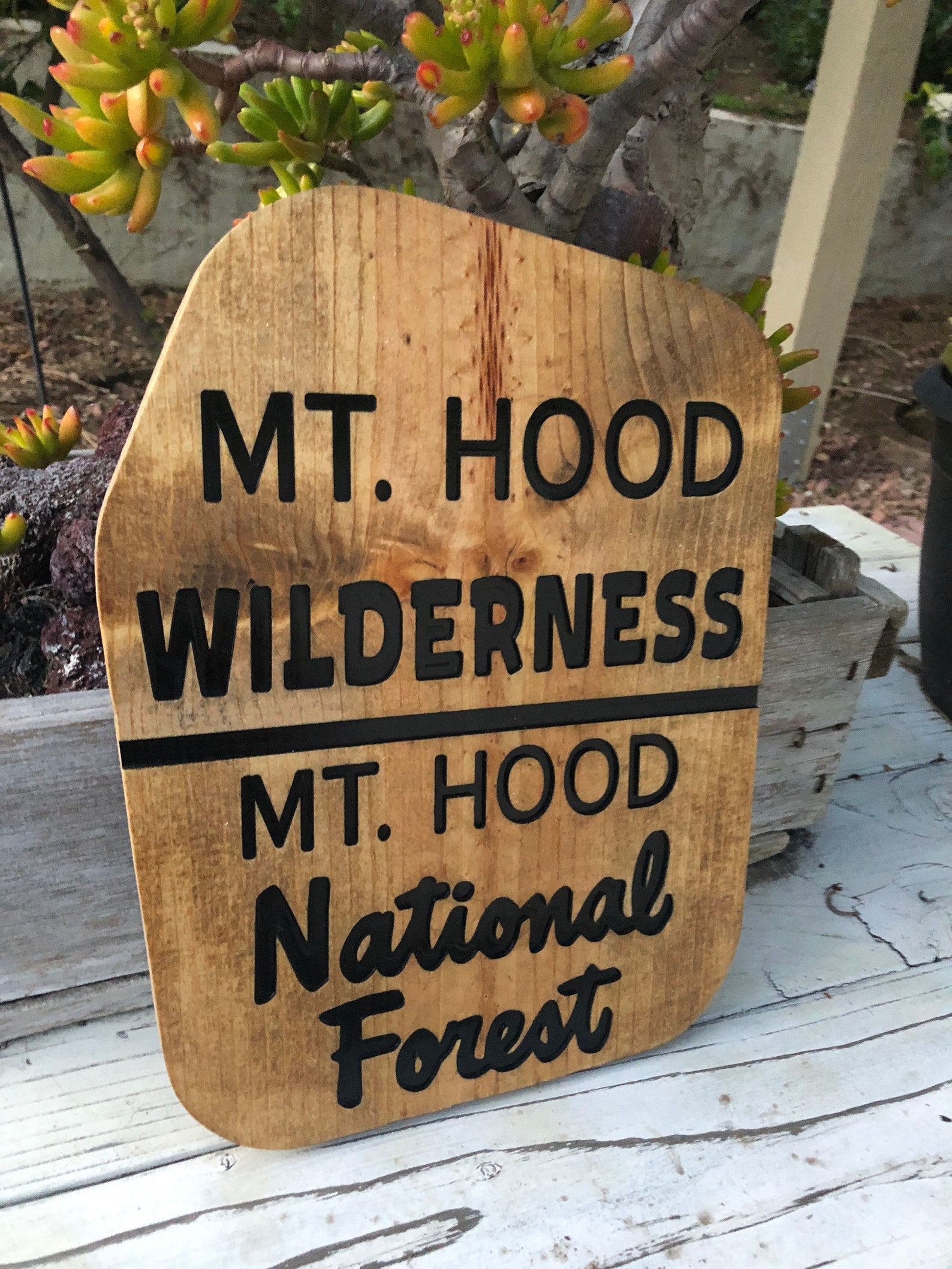 National Park Sign Mt Hood pct Trail Sign High Sierra - Etsy