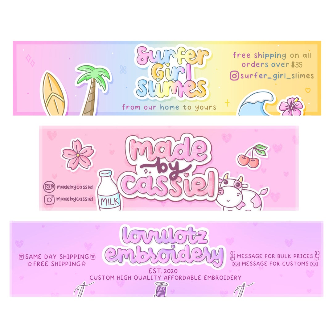 Custom Banner Design - Etsy