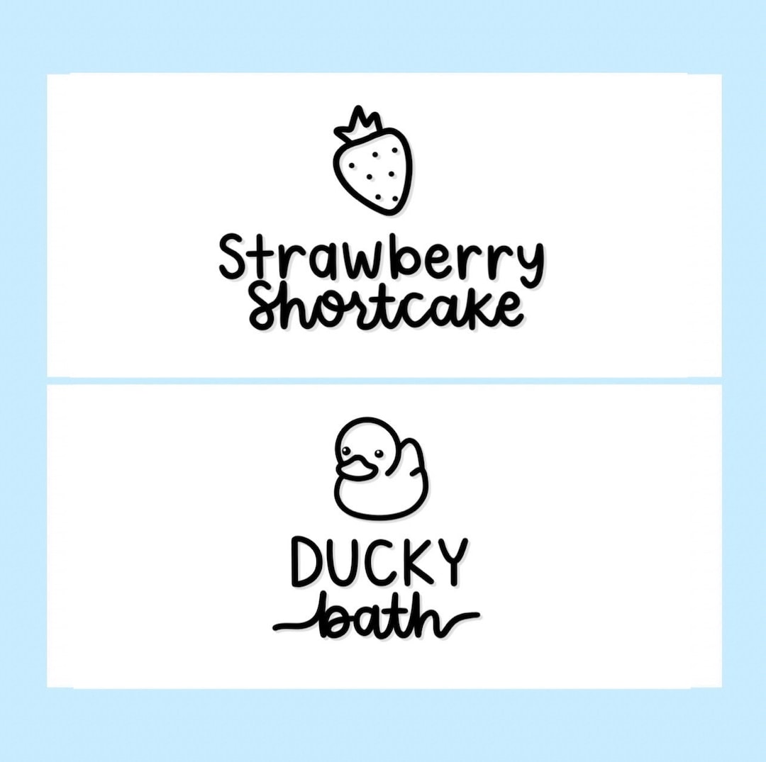 Custom Rectangular Slime Labels - Etsy