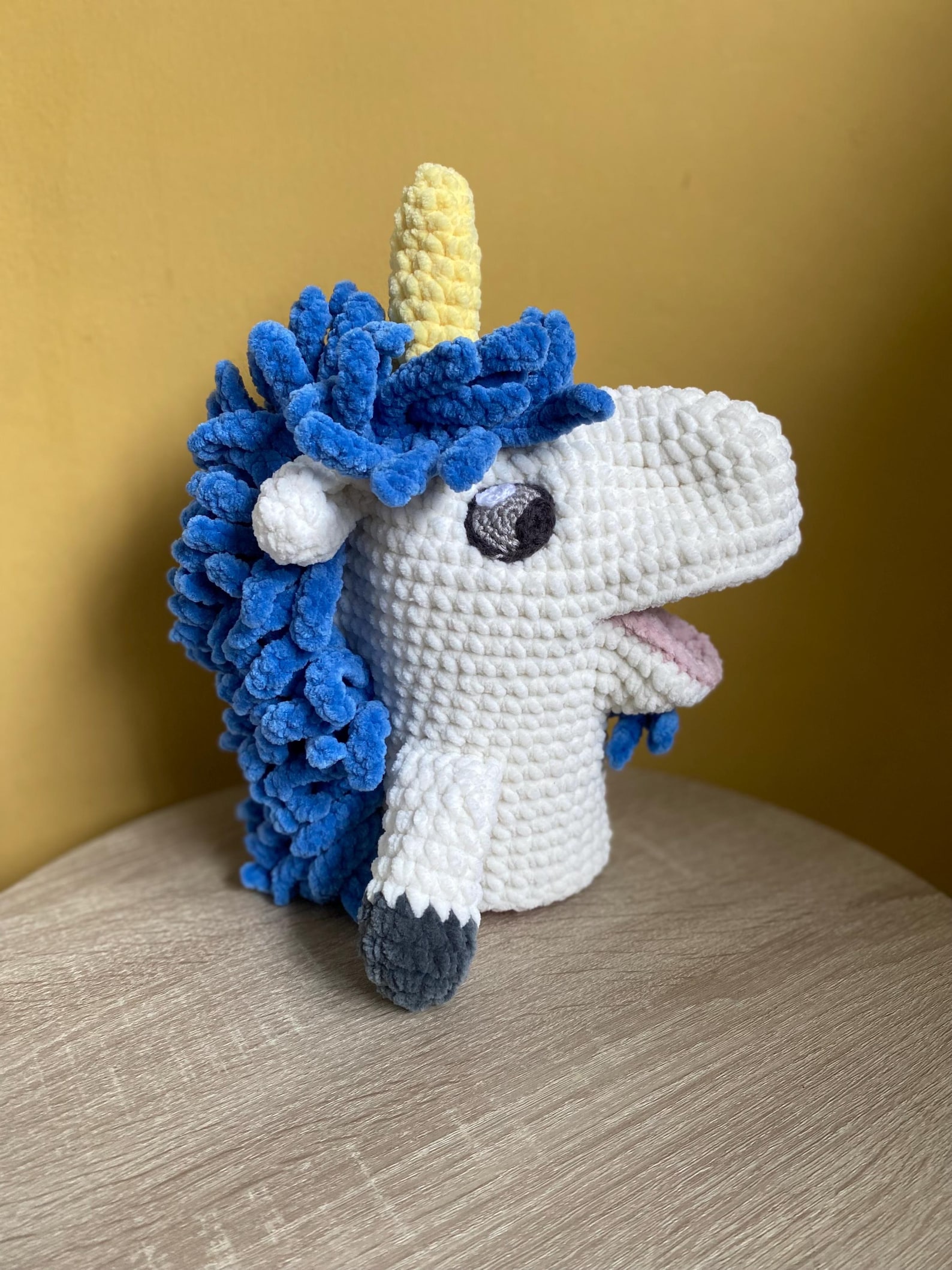 Unicorse Hand Puppet Super Soft Unicorse Hand Puppet From Bluey - Etsy UK