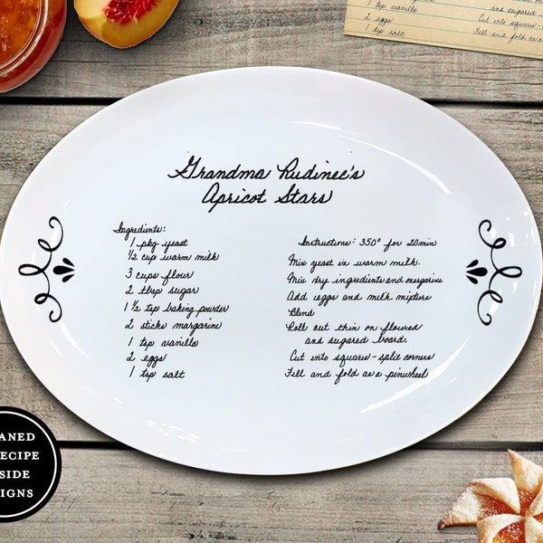 Handwritten Recipe - Etsy