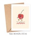 Thank You Cards, Thank You Cherry Much, Cute Cherry Cartoon, Cherry ...