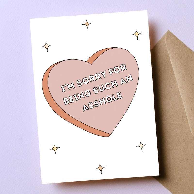 Apology Cards - Etsy