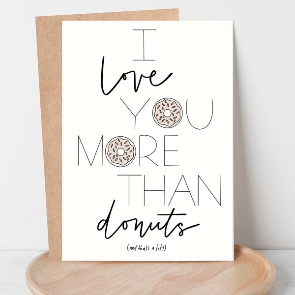 I Love Donuts - Etsy