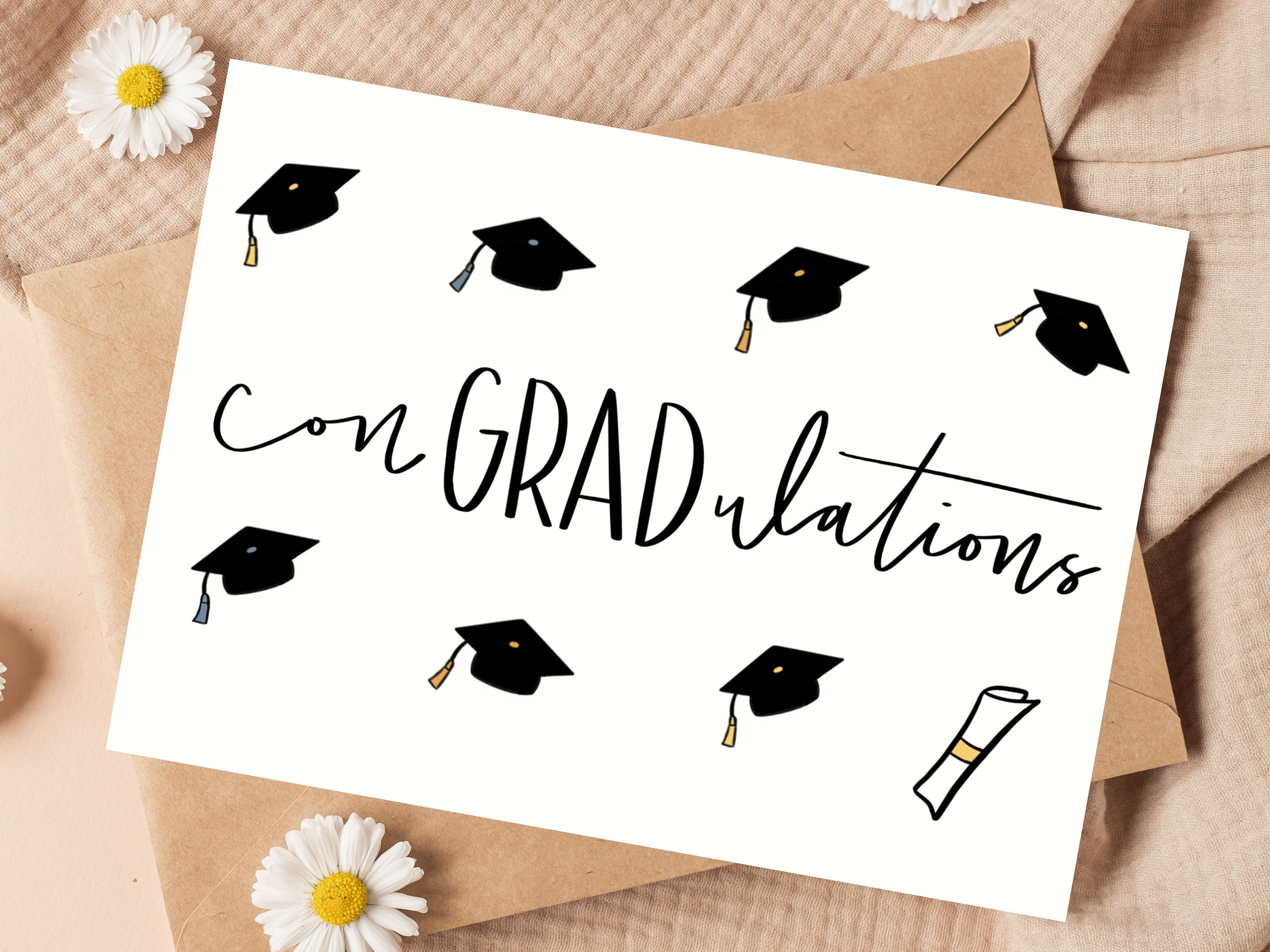 Congradulations Funny Grad Card Graduation Gifts - Etsy