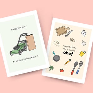Chef Birthday Card: Heartfelt Gift for Cooks - Etsy