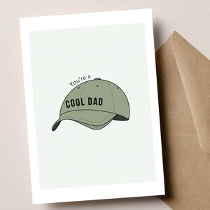 Cool Dad Gifts - "you're a Cool Dad" Greeting Card, Birthday Card for ...