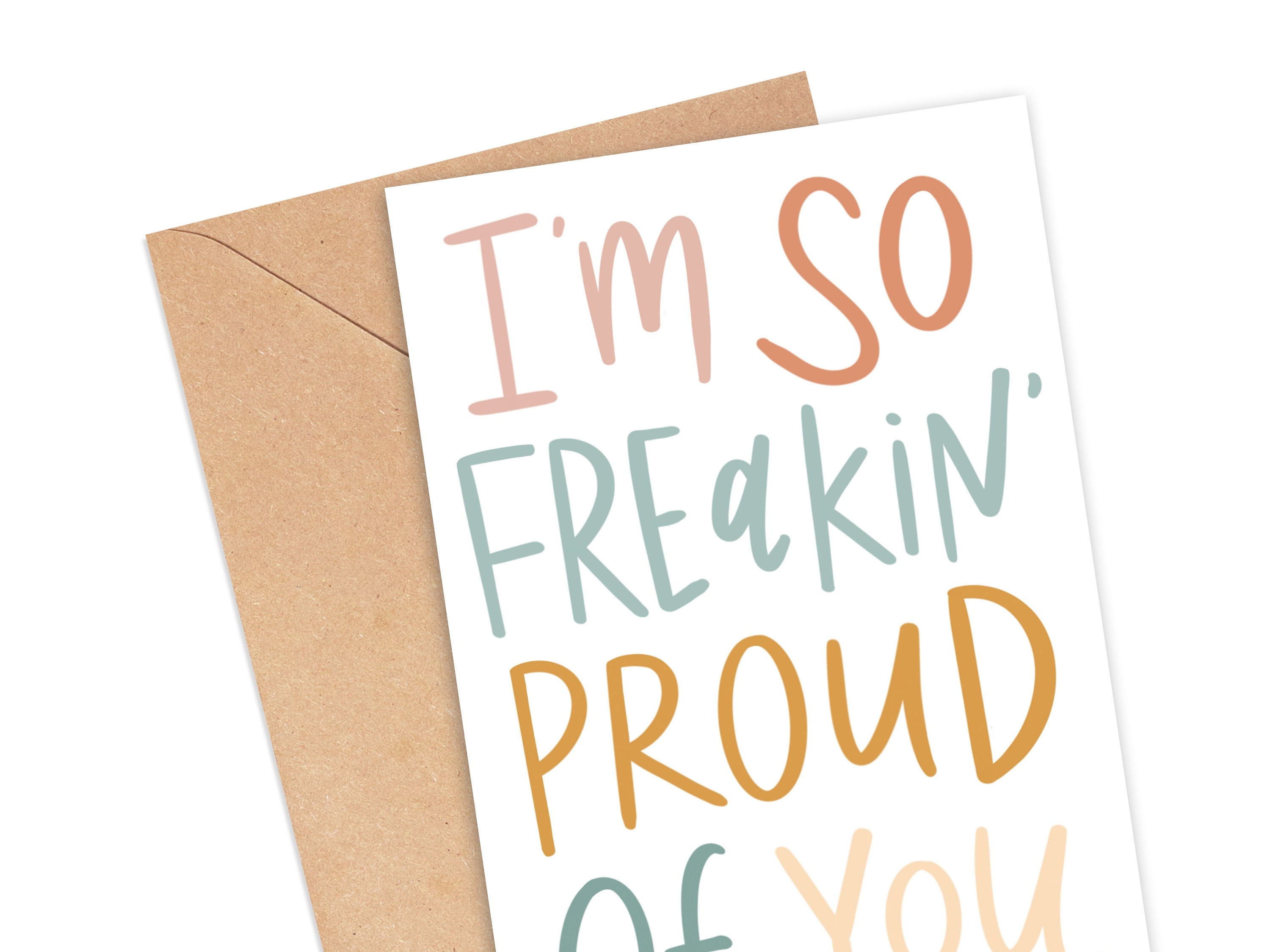 So Proud of You Congratulations Card Graduation Card Best - Etsy Canada