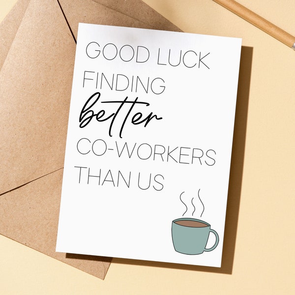 Good Luck Finding Better Coworkers Than Us - Etsy