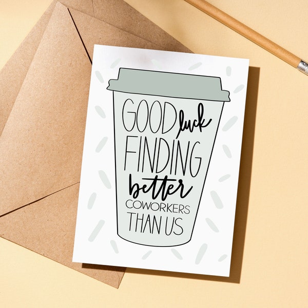 Good Luck Finding Better Coworkers Than Us - Etsy