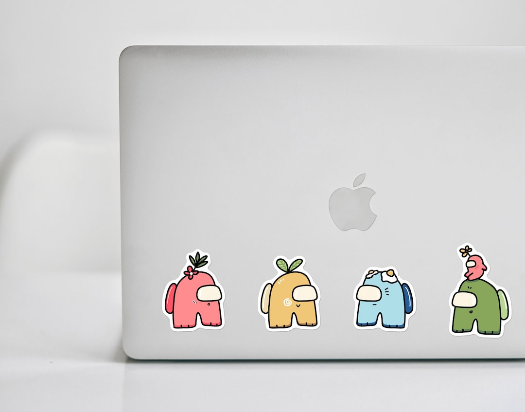 Among Us Sticker Set Among Us Vinyl Sticker Laptop Stickers Water ...