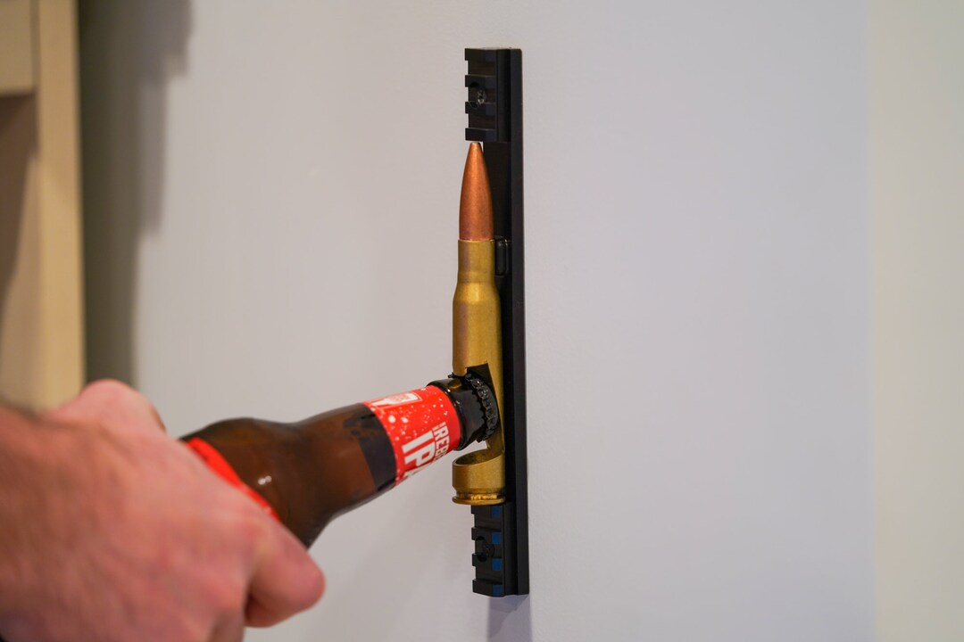 Rip N' Sip USA 50BMG Bullet Wall Mounted Bottle Opener (once-fired ...
