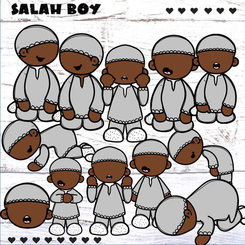 Salah Boy Clipart Islamic Prayer, Muslim, Allah, Islam, Islamic, Hajj ...