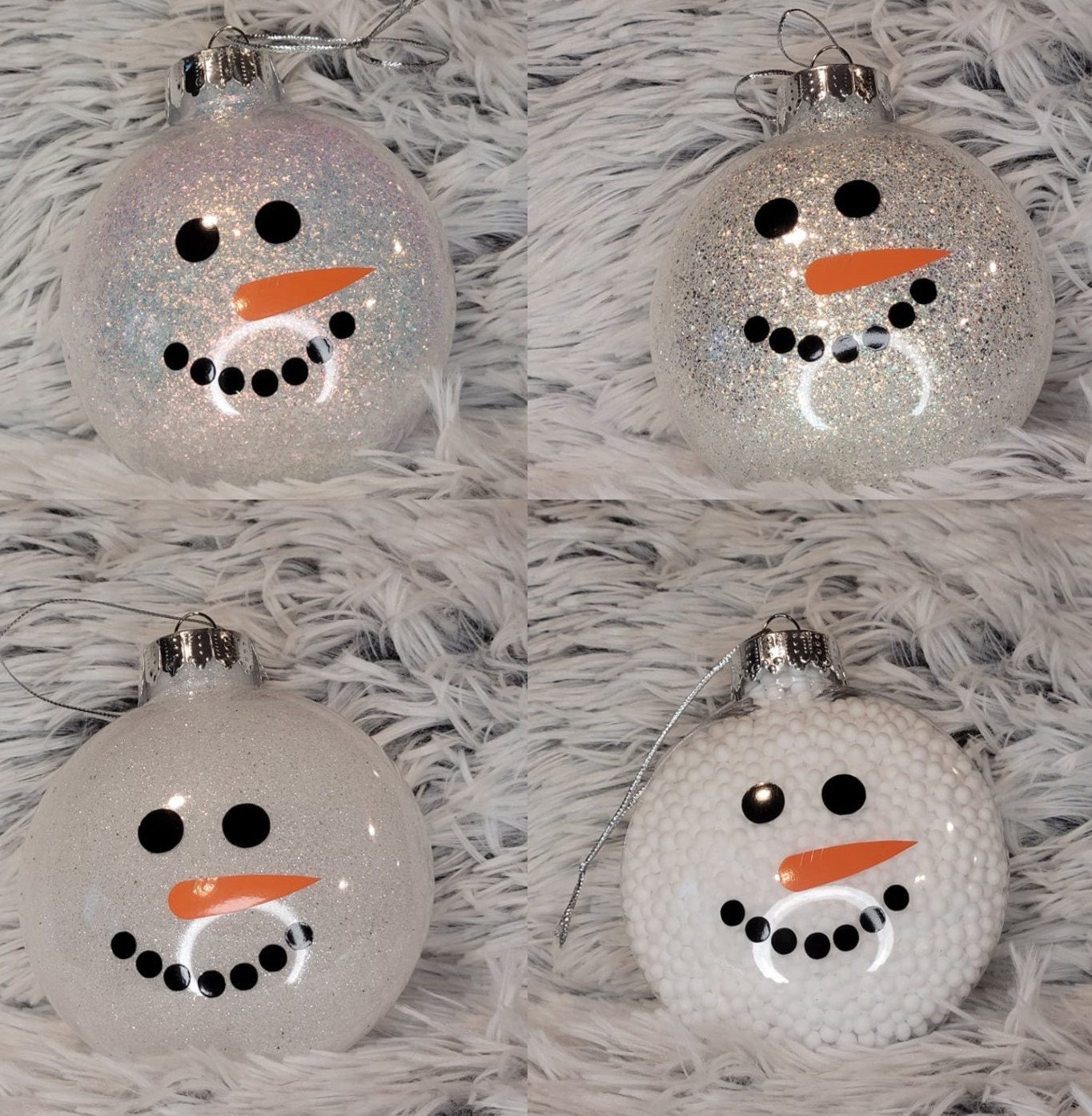 Snowmen Ornaments Christmas Ornaments Snowman Ornaments - Etsy