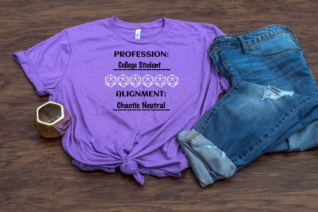 Profession and Alignment Shirt, College Student Shirt, Shirt for Her ...