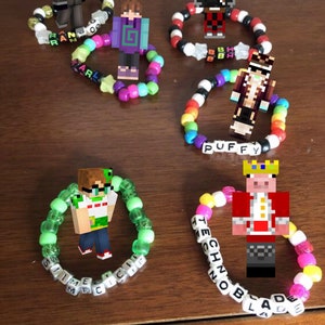 Mcyt Inspired Kandi Singles - Etsy Canada