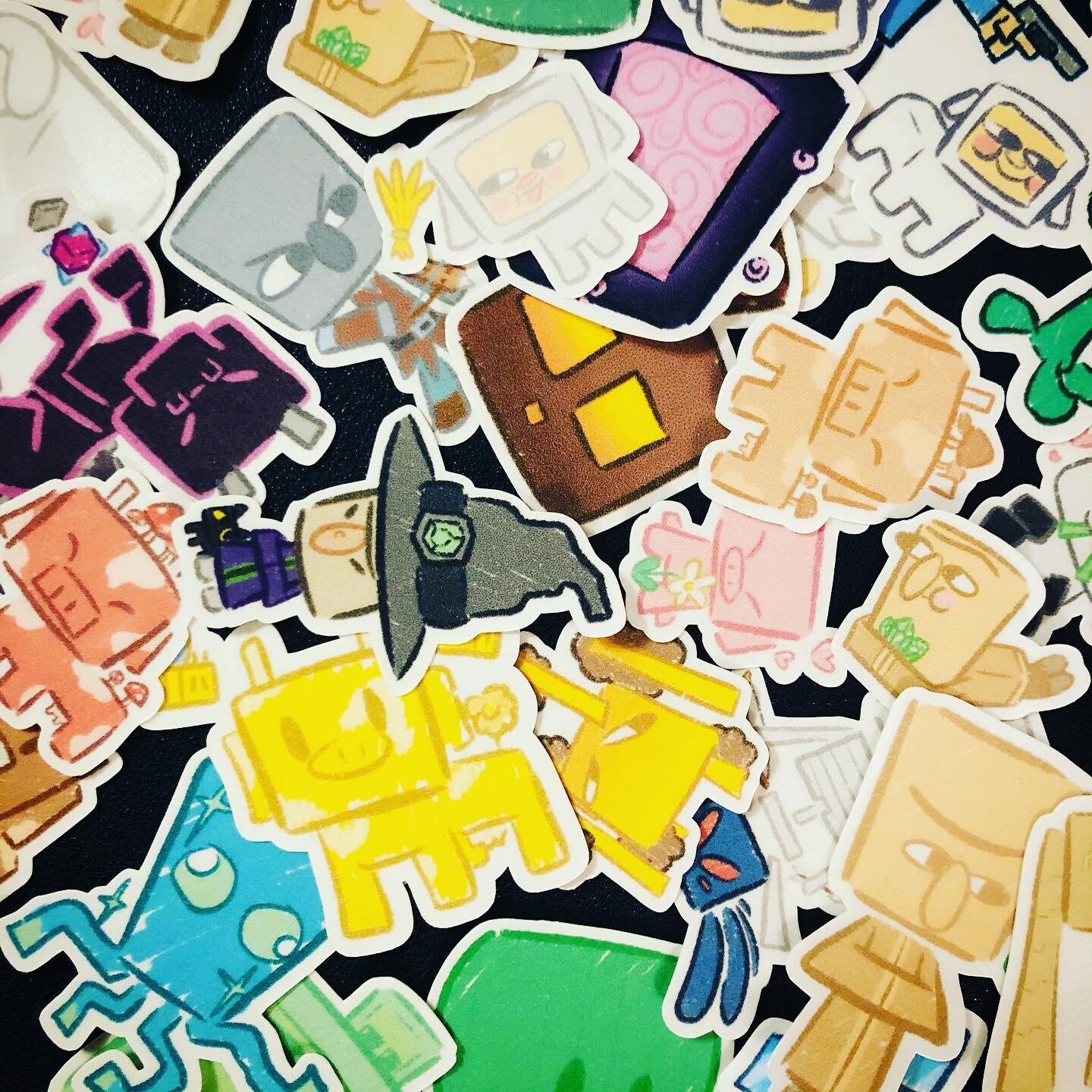 Minecraft Stickers - Etsy