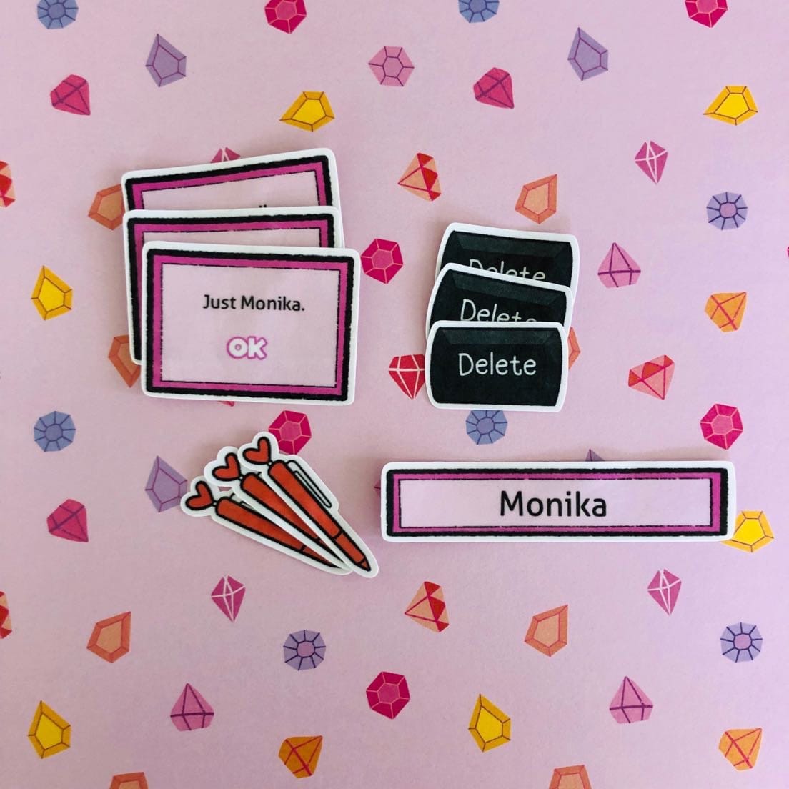 Doki Doki Literature Club Stickers - Etsy