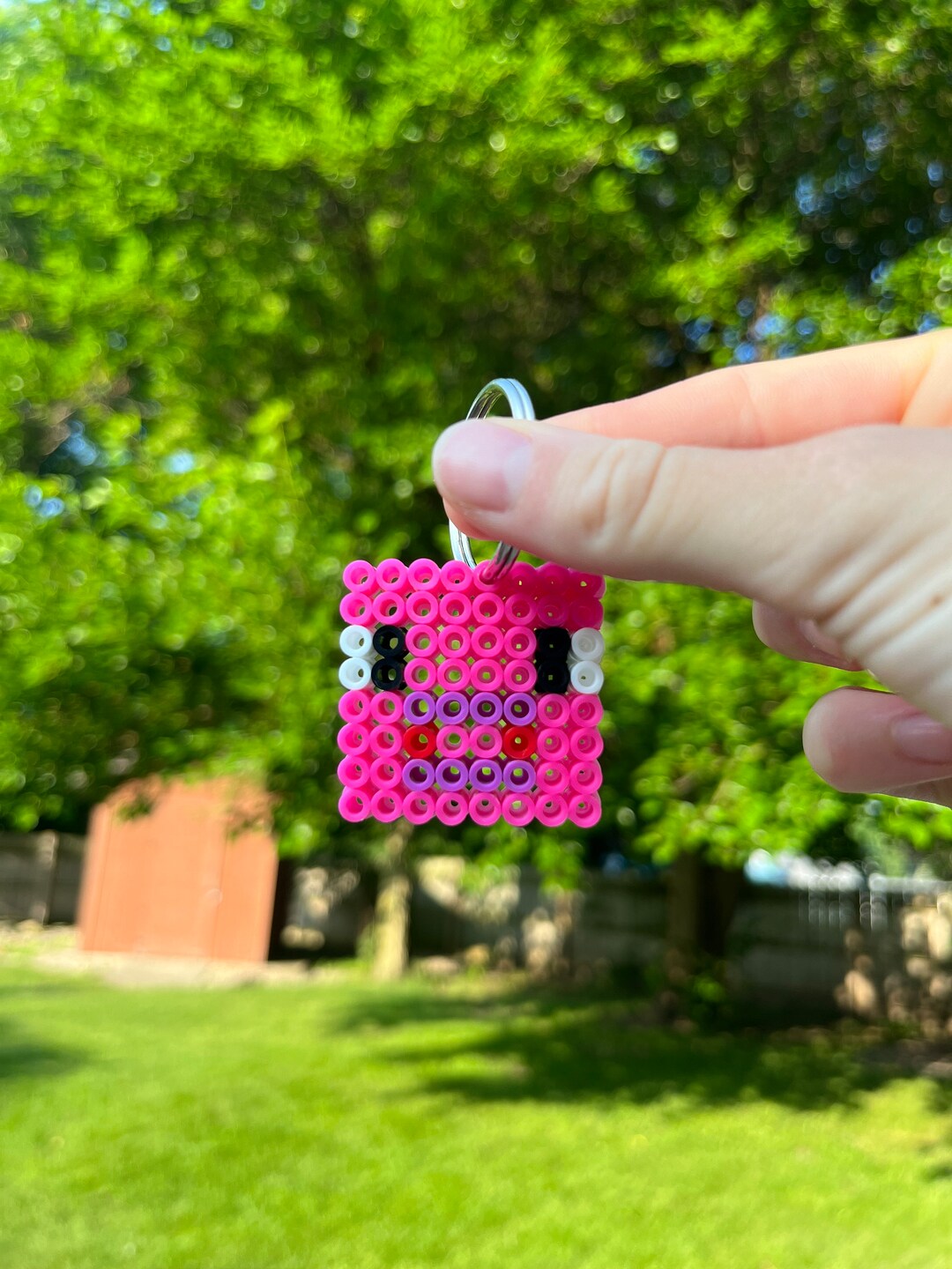 Minecraft Keychains ~ Perler Bead Art - Etsy