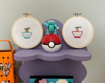 Ramen Cross Stitch Pattern, Ramen Cross Stitch, Cross Stitch Pattern ...