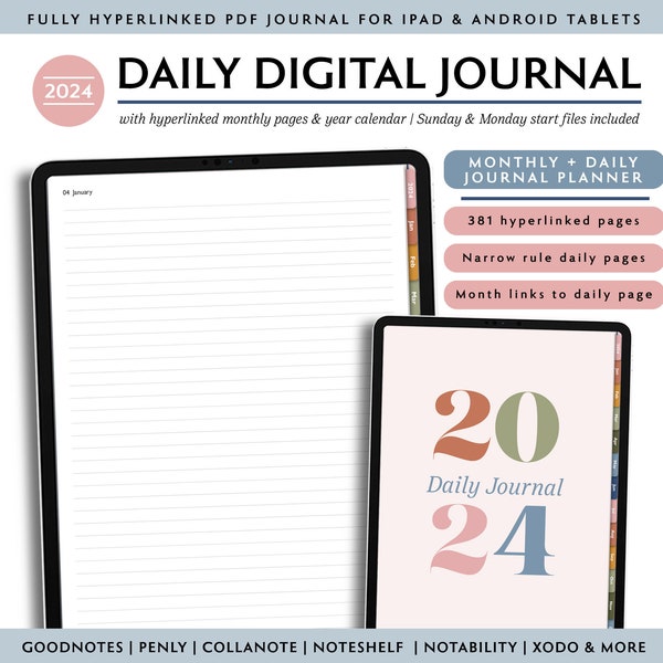 iPad Journal - Etsy
