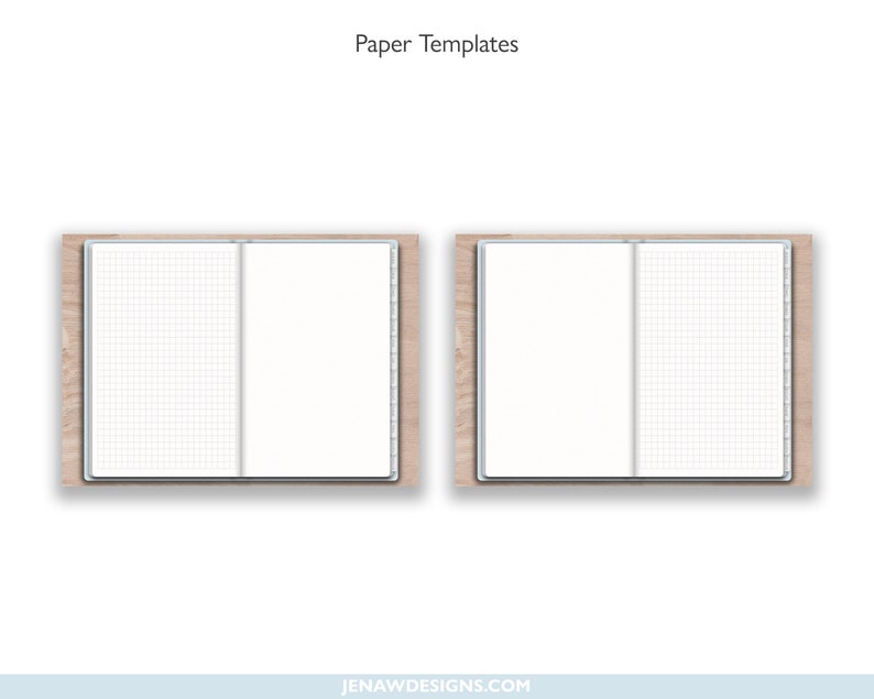 12 Subject Digital Notebook 2 Page Landscape Notebook - Etsy
