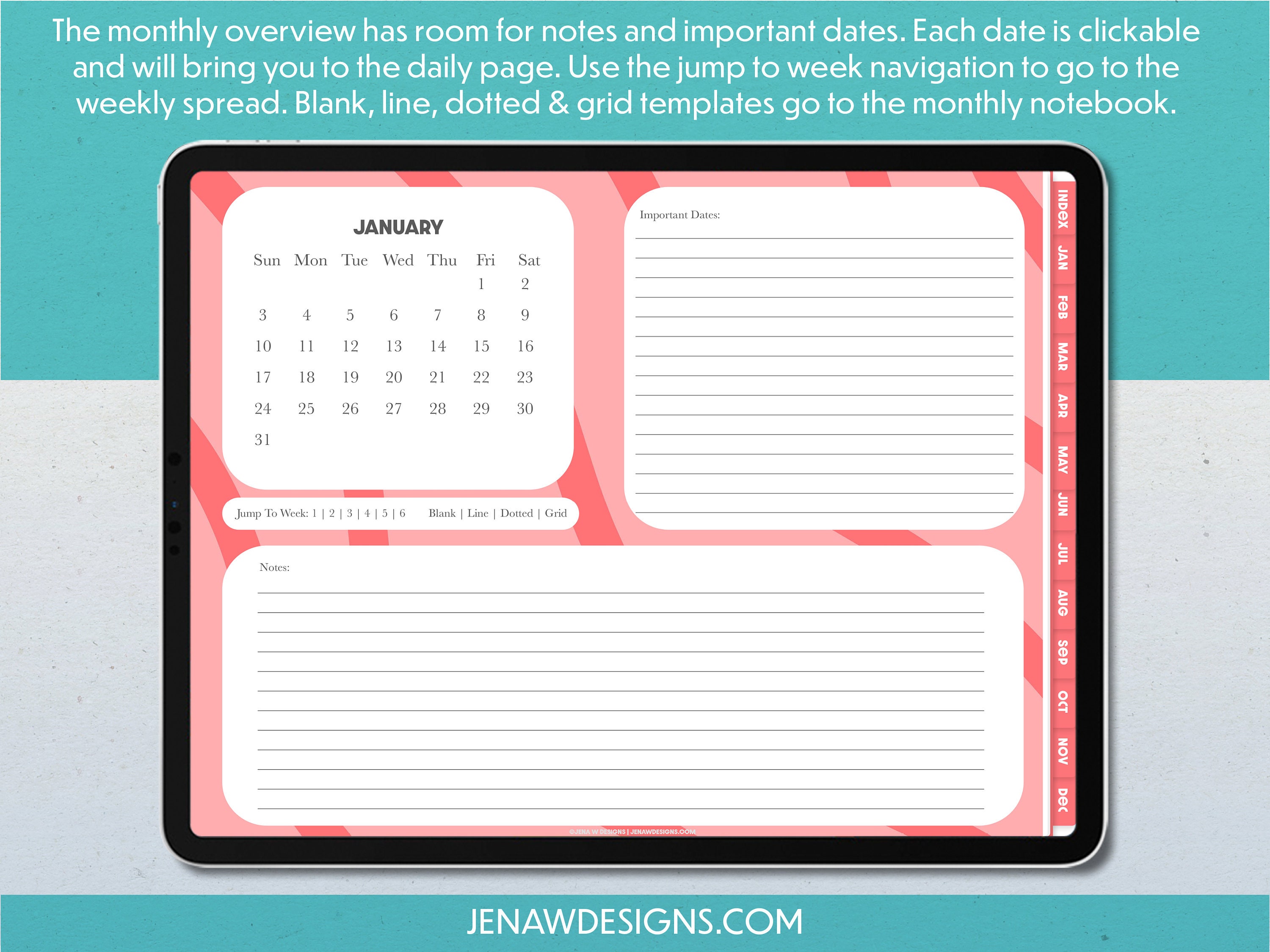 Goodnotes Planner Templates Free 2021 Poliztoy