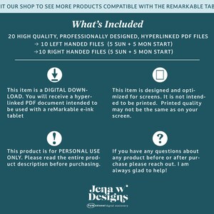 2025 Digital Planner Compatible With Remarkable 2, Daily Agenda ...