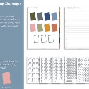 Digital Reading Journal, Digital Book Journal for Goodnotes, Book ...