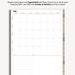 24 25 Mid Year Monthly Digital Planner, Academic Year Agenda, Simple ...