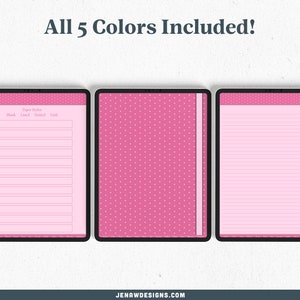 Digital Notepad, Digital Notebook With Tabs, Goodnotes Notebook ...