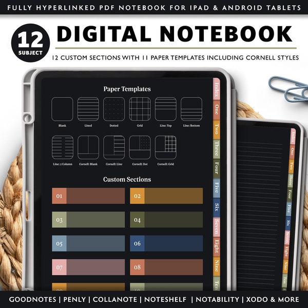 Goodnotes Notebook - Etsy