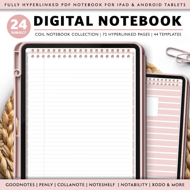 Digital Notebook - Etsy